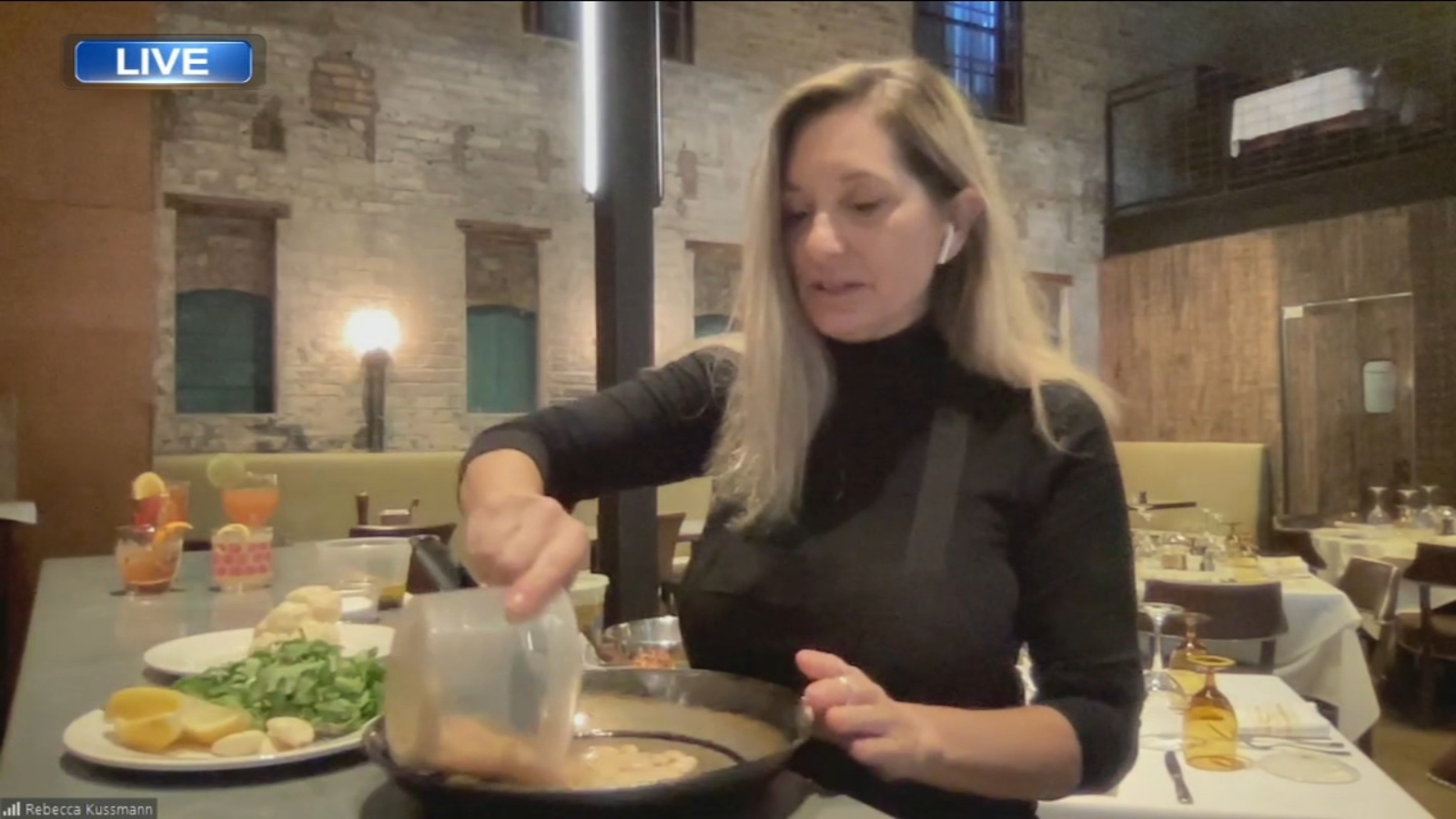 Vegan dishes by Chef Debbie Gold of The Barn Steakhouse in Evanston to ...