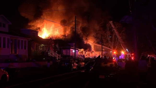West Deptford, New Jersey fire kills 1 person, 2 homes collapse on ...