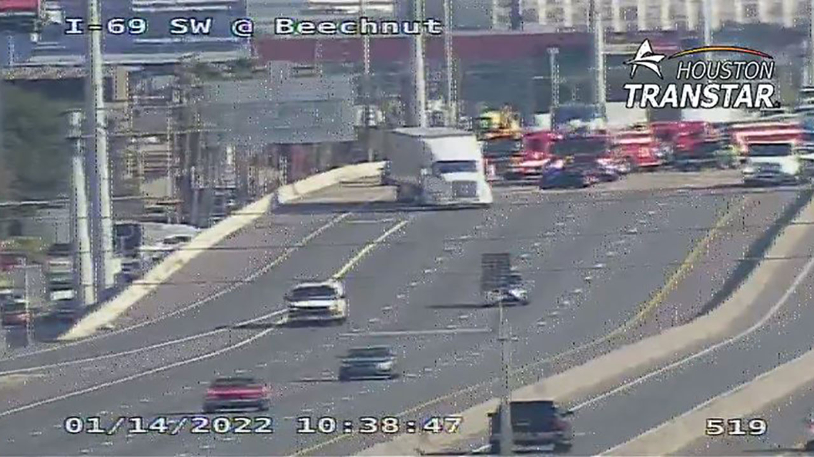 Houston traffic: Crash cleared at US 59 Southwest Freeway outbound at ...