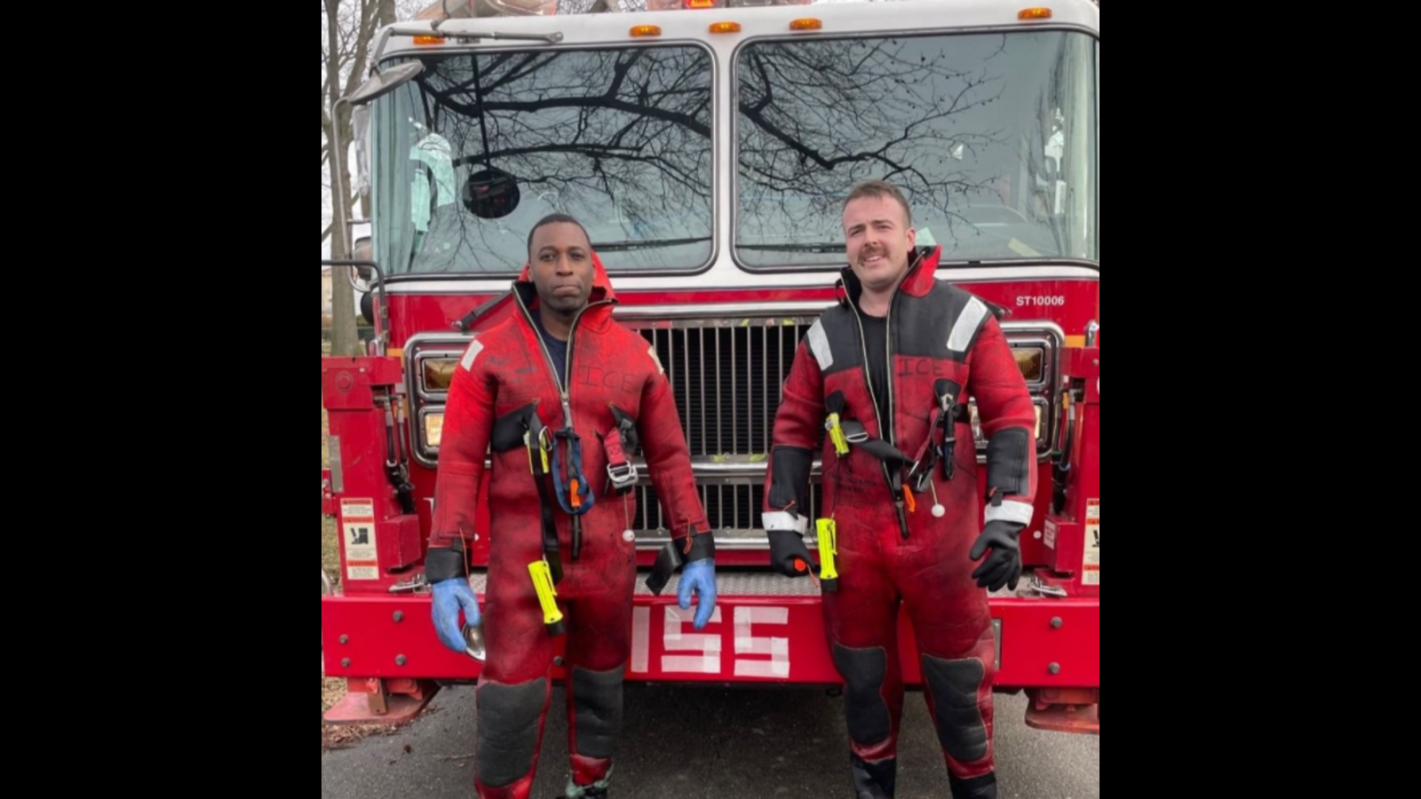 FDNY, NYPD perform frigid water rescue saving two children from frozen ...