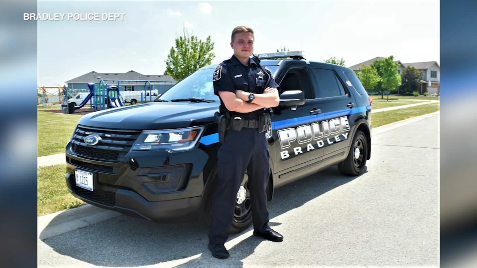 Bradley police officer Tyler Bailey out of ICU 23 days after being shot ...