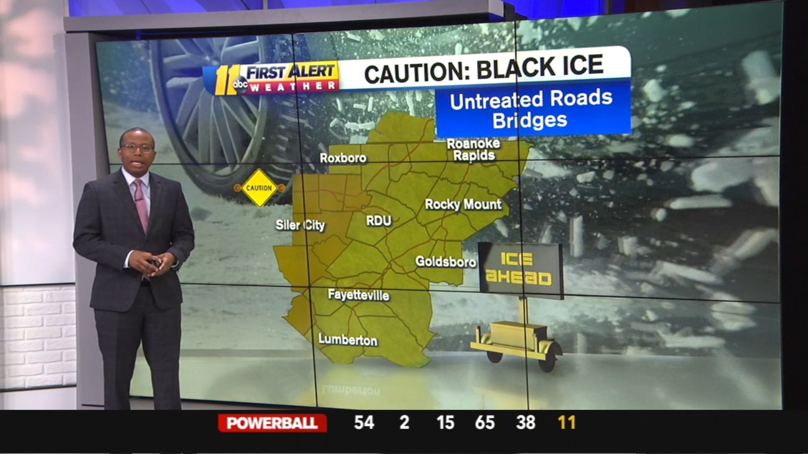 NC weather: Light snow fell overnight into Saturday, cold and windy ...