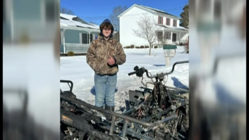 Pennsylvania community gifts new ATV to good Samaritan teen who ...