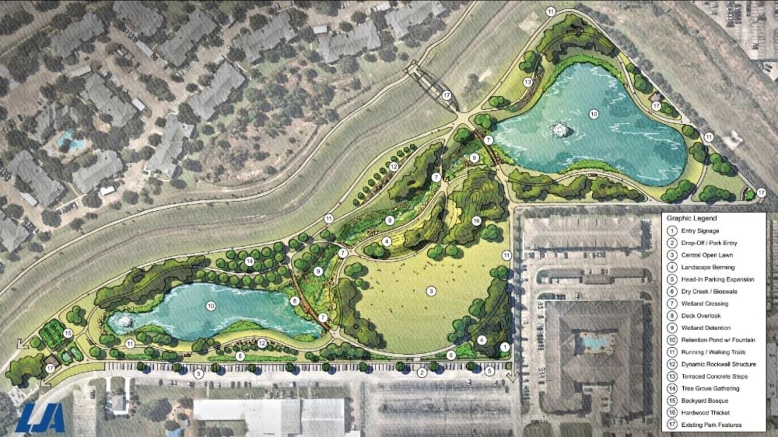 The Commons at Rick Rice Park is planned as multiuse space like ...