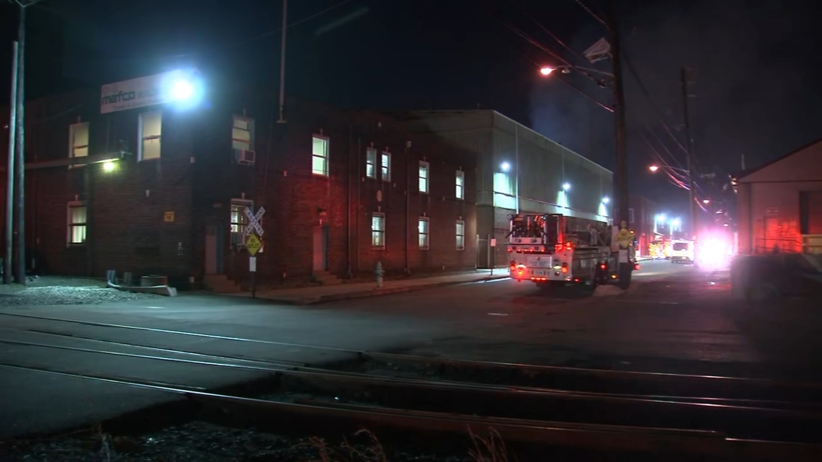 Camden Waterfront Fire: Multi-alarm warehouse blaze on Jefferson Street ...