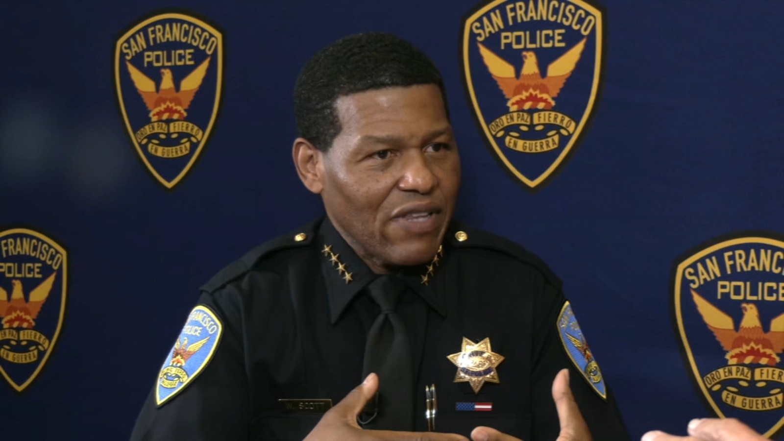 SF Police Chief Bill Scott defends decision to back out of MOU ...