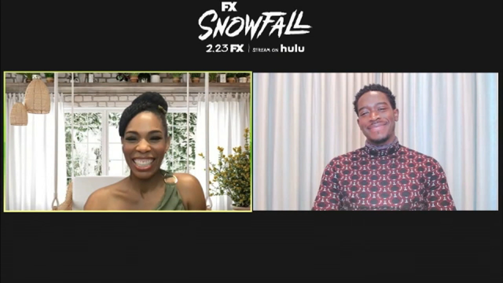 Damson Idris, Angela Lewis talk season 5 of FX's 'Snowfall,' also ...