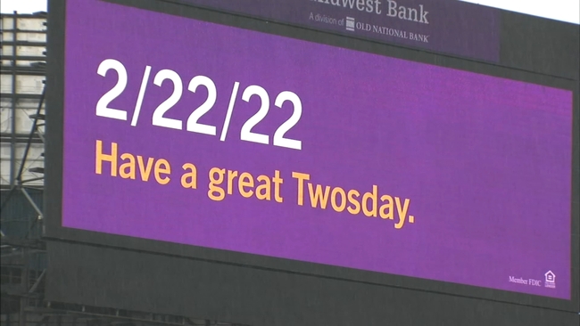Happy 'Twosday'! Rare 2/22/22 occurrence won't happen again for 400 ...