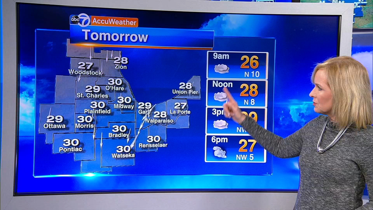 Chicago Weather: Sunny, but very cold on Monday with wind chills below ...