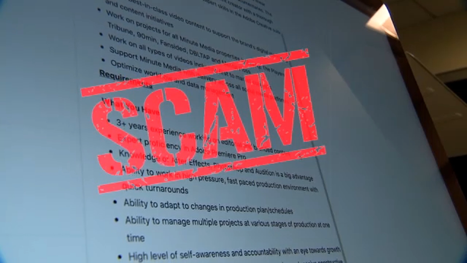 Dream job or scam? How to spot employment red flags: 7 On Your Side ...