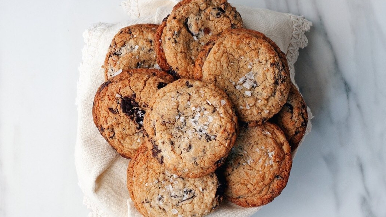 Food and Courage founder Rachel Bieber bakes chocolate chunk cookies to ...