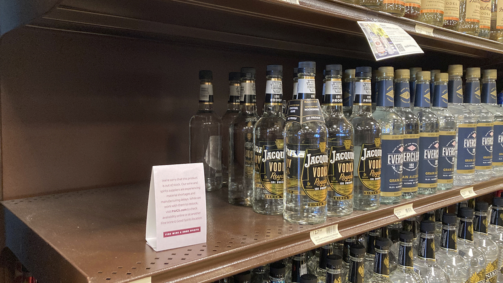 Cooper orders Russian liquor off ABC Store shelves - ABC11 Raleigh-Durham