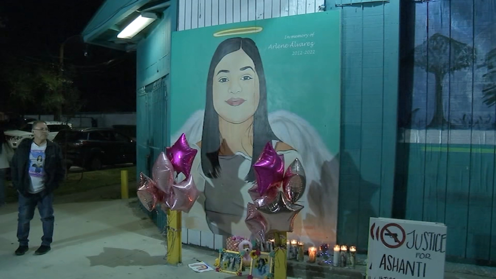 Arlene Alvarez: People held signs demanding justice for children who ...