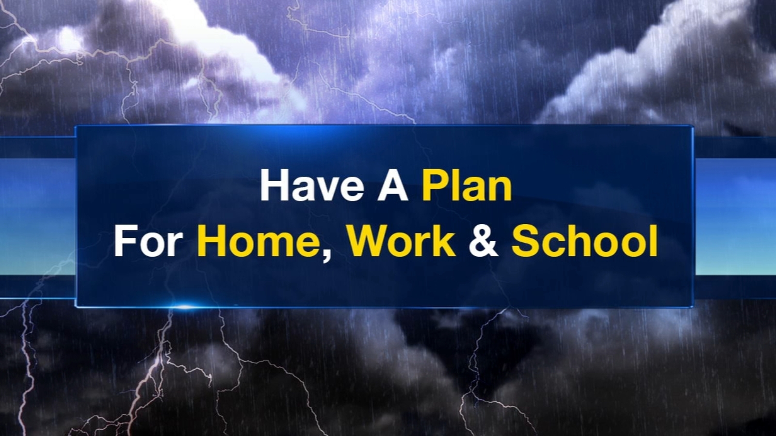 Severe Weather Preparedness Week: Have a plan - ABC7 Chicago