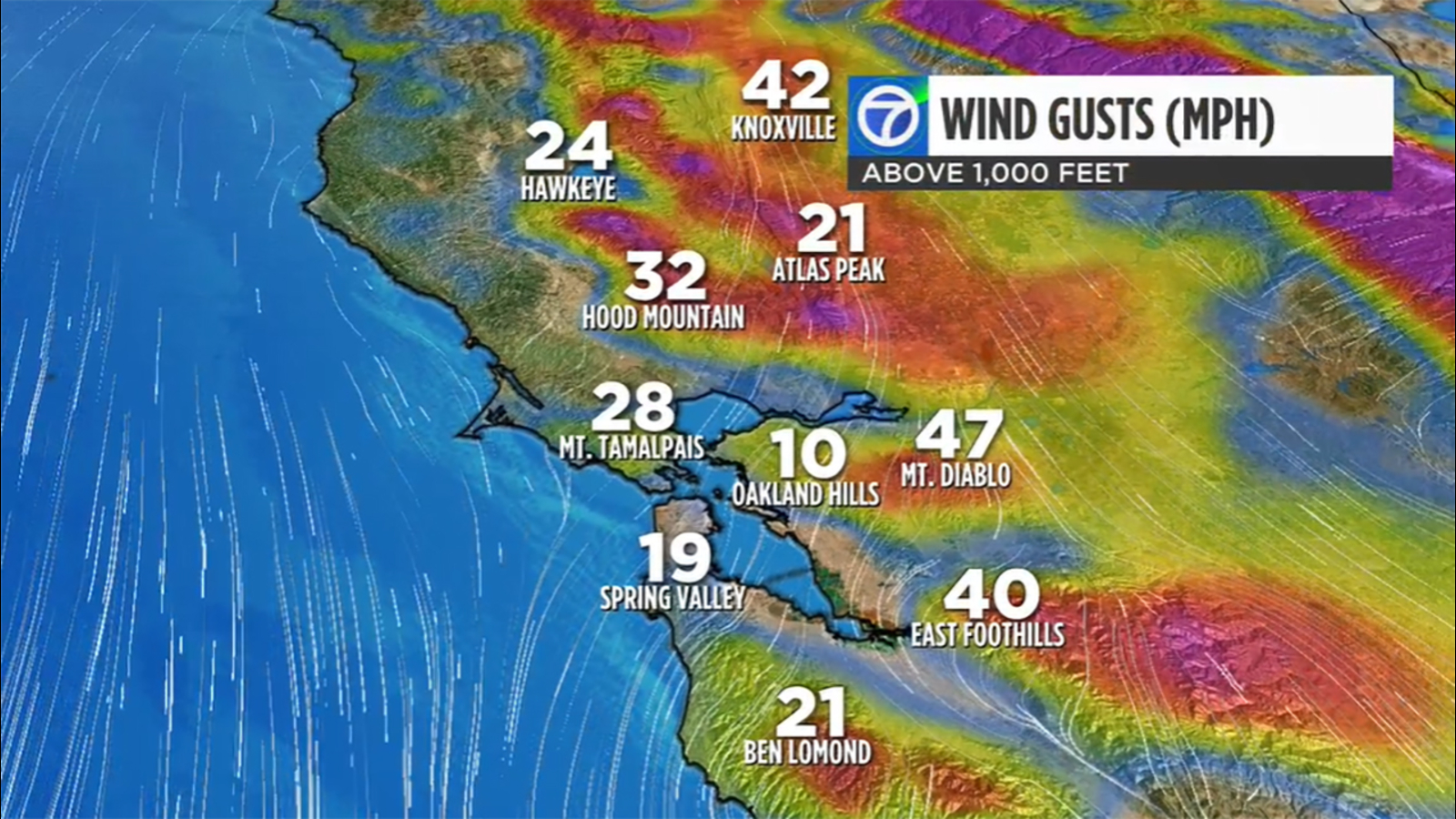 Dangerous, gusty winds moving through Bay Area - ABC7 San Francisco