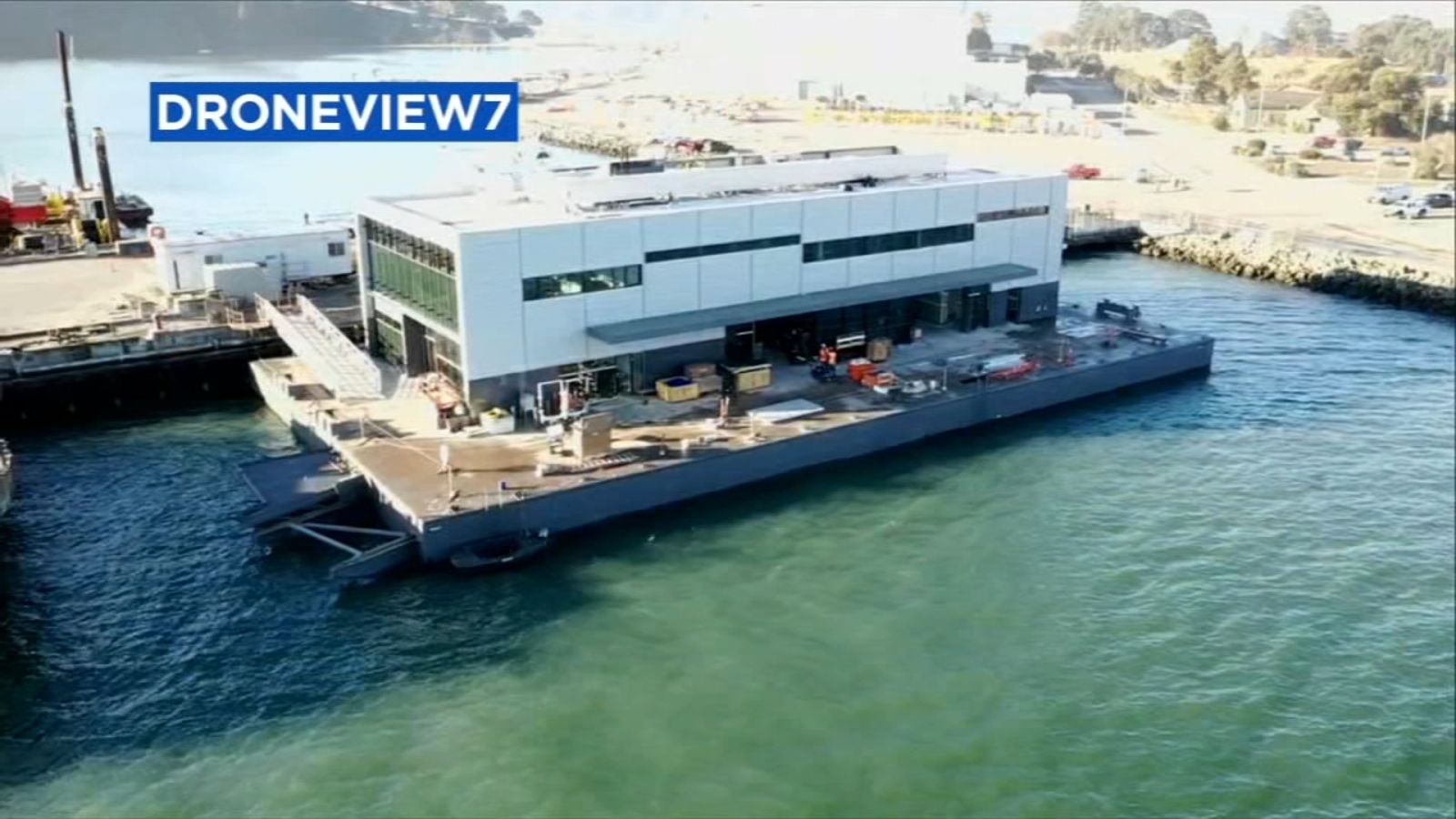 San Francisco's new floating fire station at Pier 22 1/2 is 1st in ...