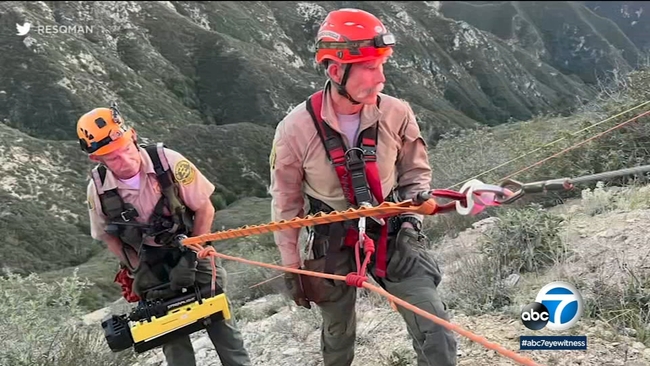 LASD Search and Rescue team members assisting in Turkey as survivors ...