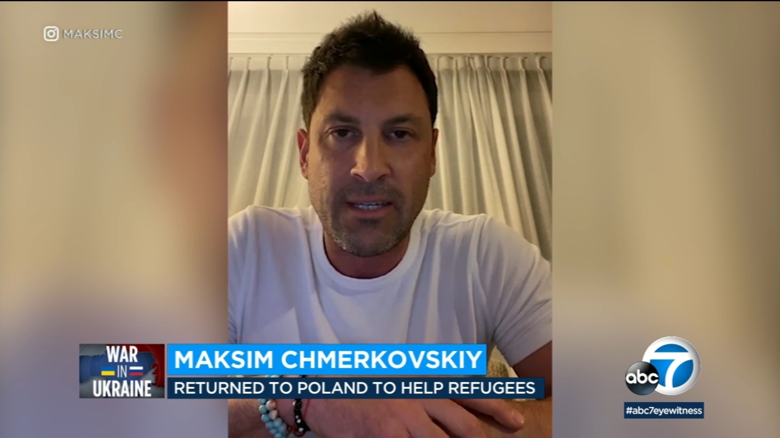 Former 'Dancing with the Stars' pro Maksim Chmerkovskiy has returned to ...