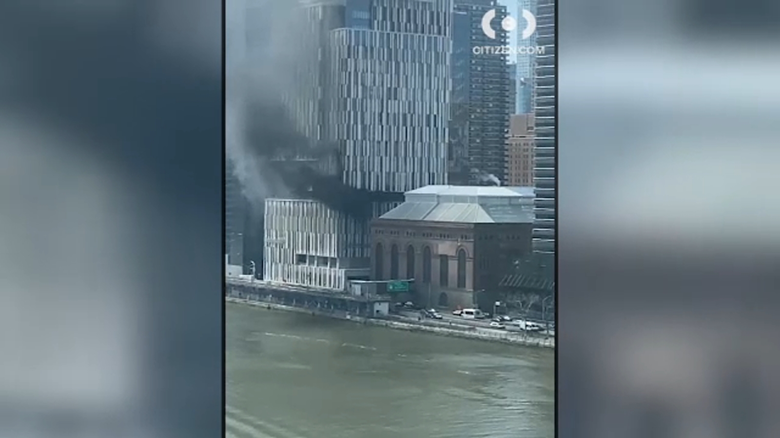 Memorial Sloan Kettering fire: Flames break out on outdoor terrace at ...
