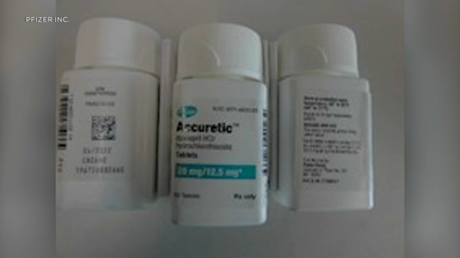 Pfizer recalls certain lots of blood pressure medication 'Accuretic ...