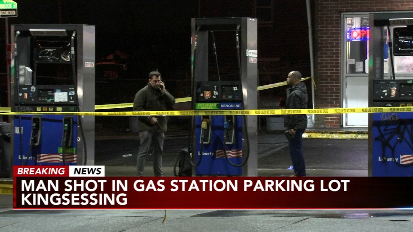 Philadelphia shooting injures man at Liberty gas station in Kingsessing ...