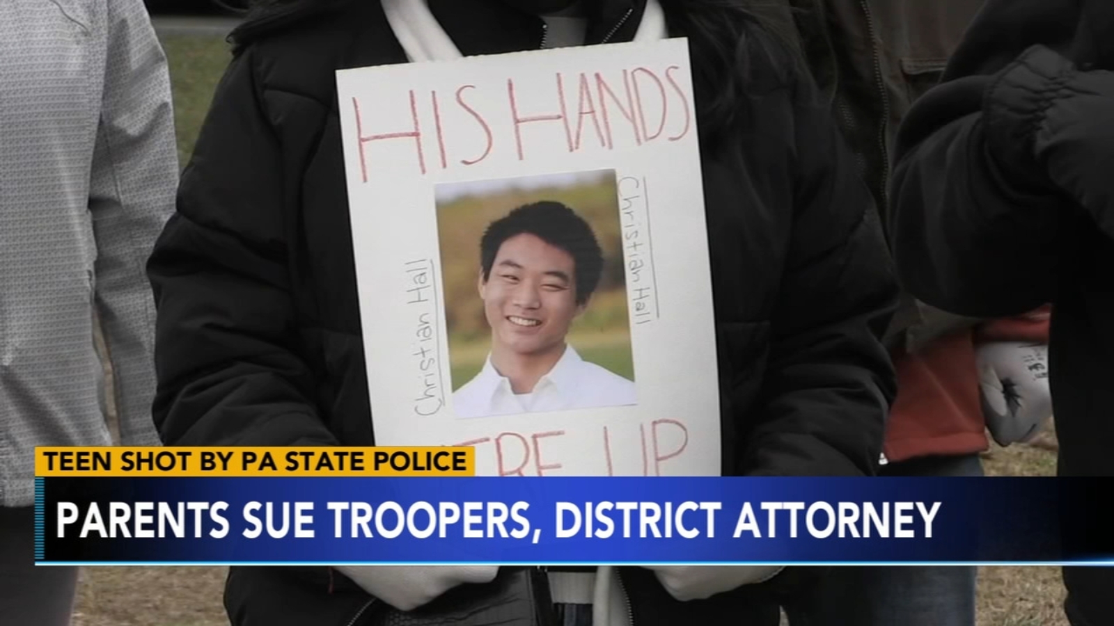 Christian Hall shooting: Pennsylvania State Police, DA sued over fatal ...