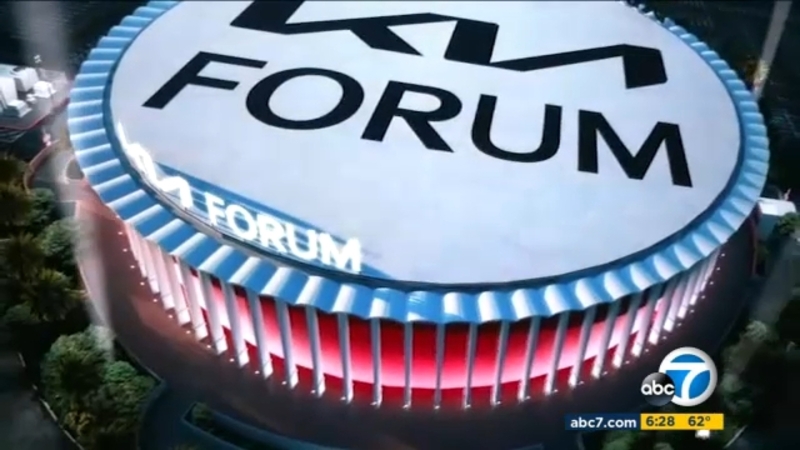 Inglewood Forum gets new name, Kia Forum - ABC7 Los Angeles