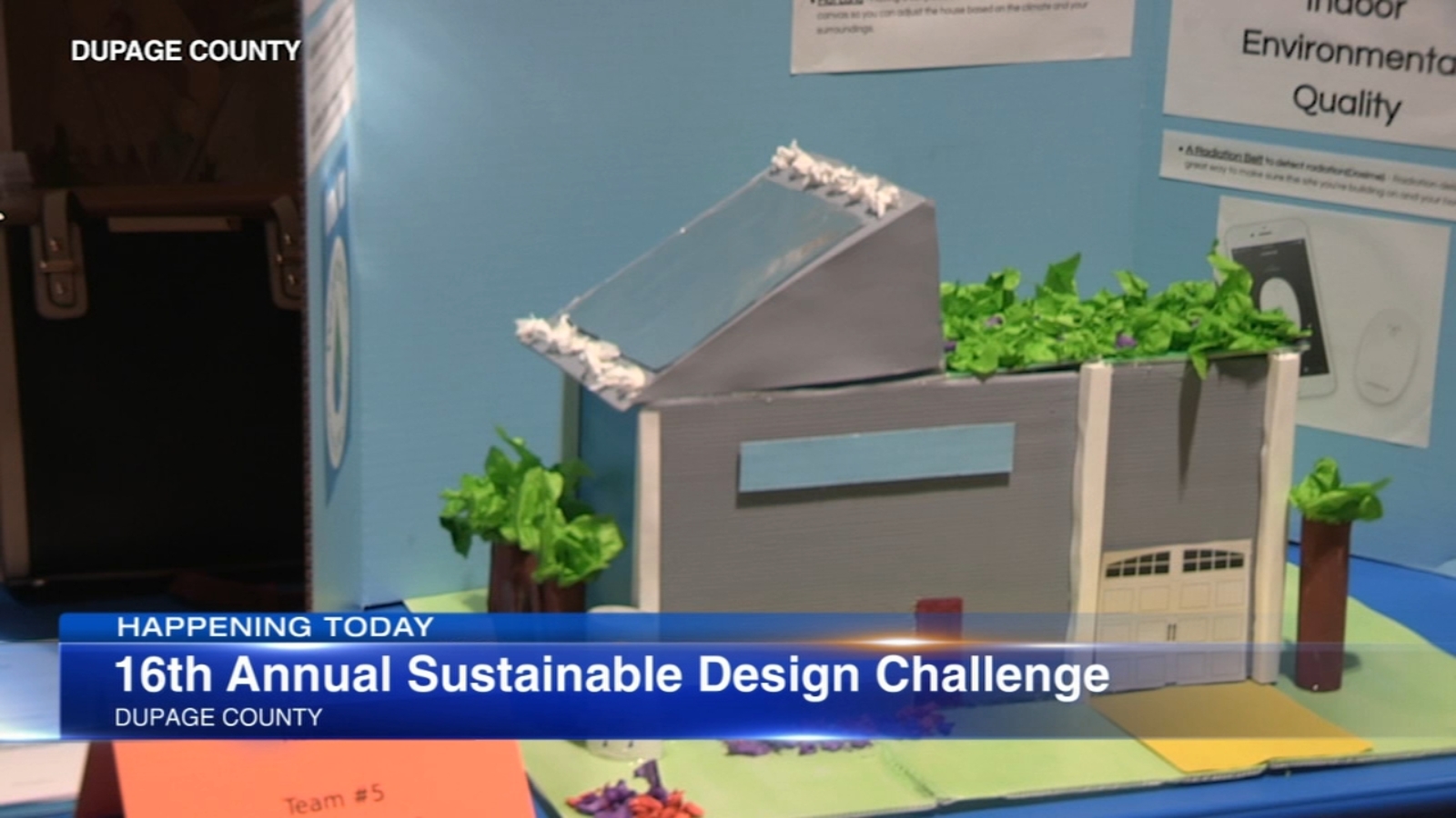 Annual Sustainable Design Challenge in DuPage County - ABC7 Chicago