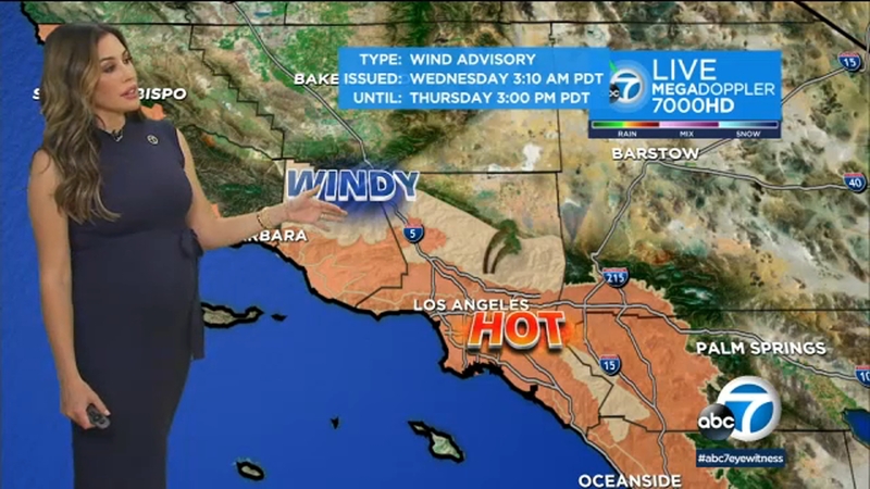 Latest weather with Leslie Lopez - ABC7 Los Angeles
