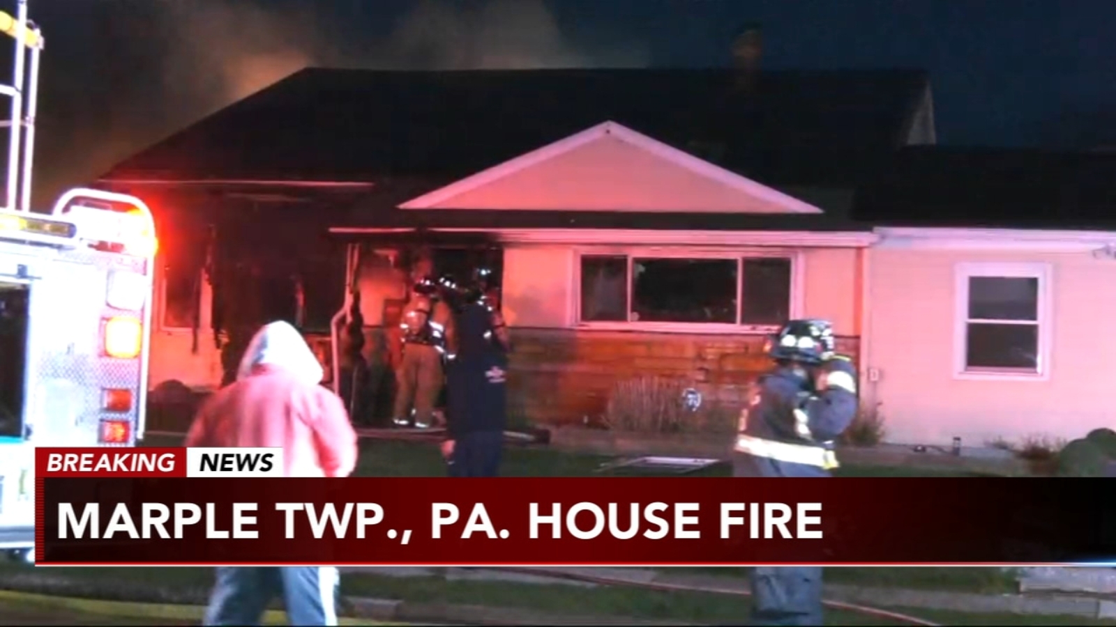 Marple Township, Delaware County home catches fire, 2 escape unharmed ...
