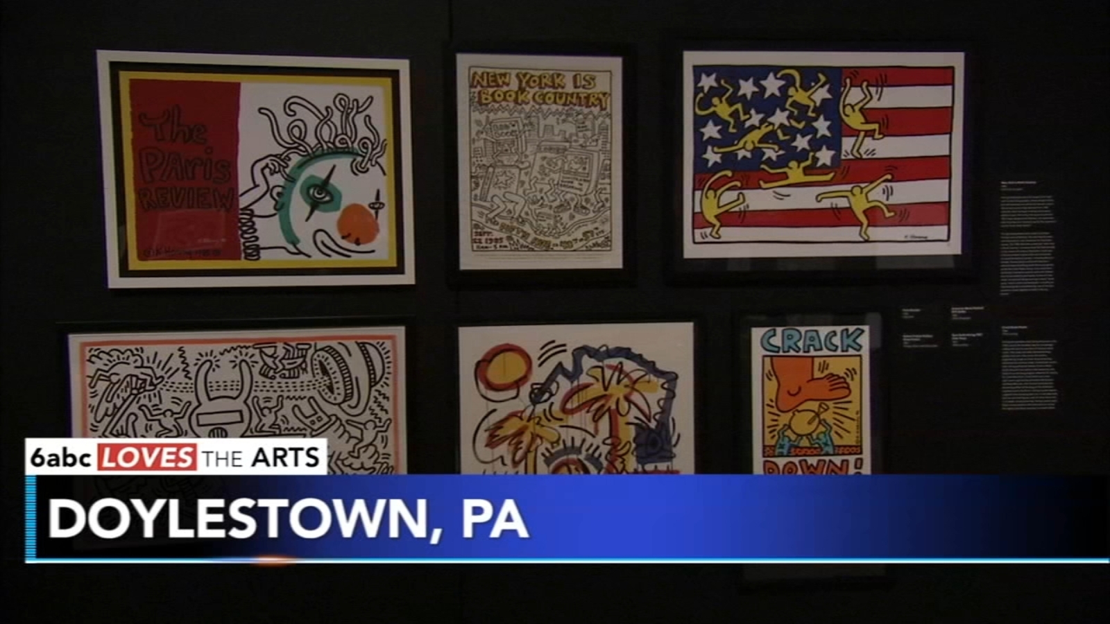 See rare works by local legend Keith Haring in new exhibit at James A ...