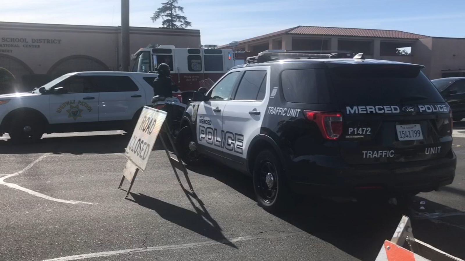 Crash victim dies after being run over by Merced police patrol car ...