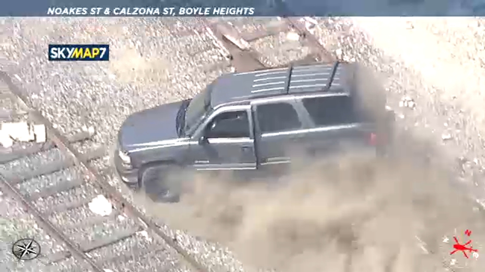 Los Angeles County: Wild chase ends in ongoing standoff involving ...