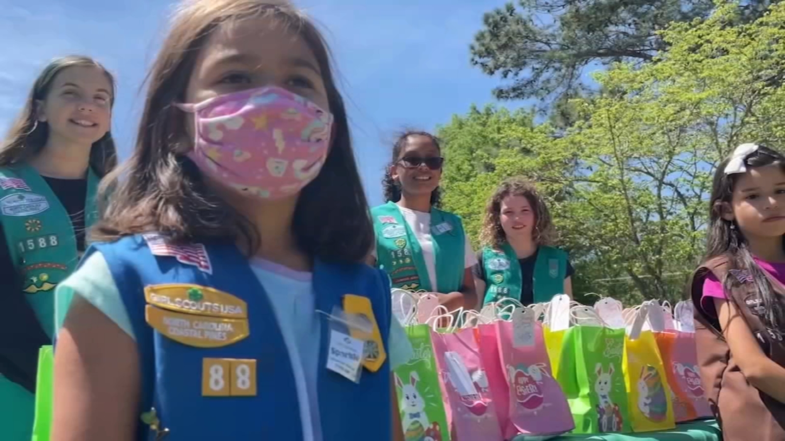 Fayetteville Girl Scout troop gives back with Easter celebration for ...