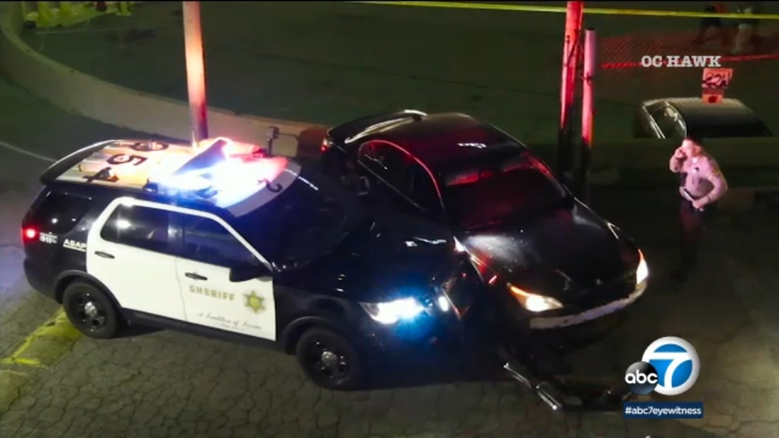 LASD opens fire after chase ends in crash in Boyle Heights; 1 suspect ...