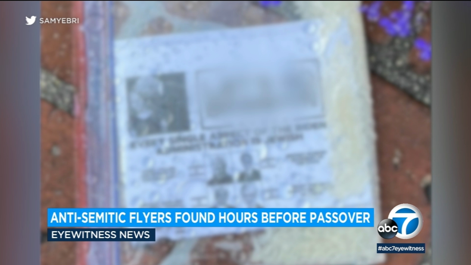 Beverly Hills police investigate distribution of antisemitic flyers on ...