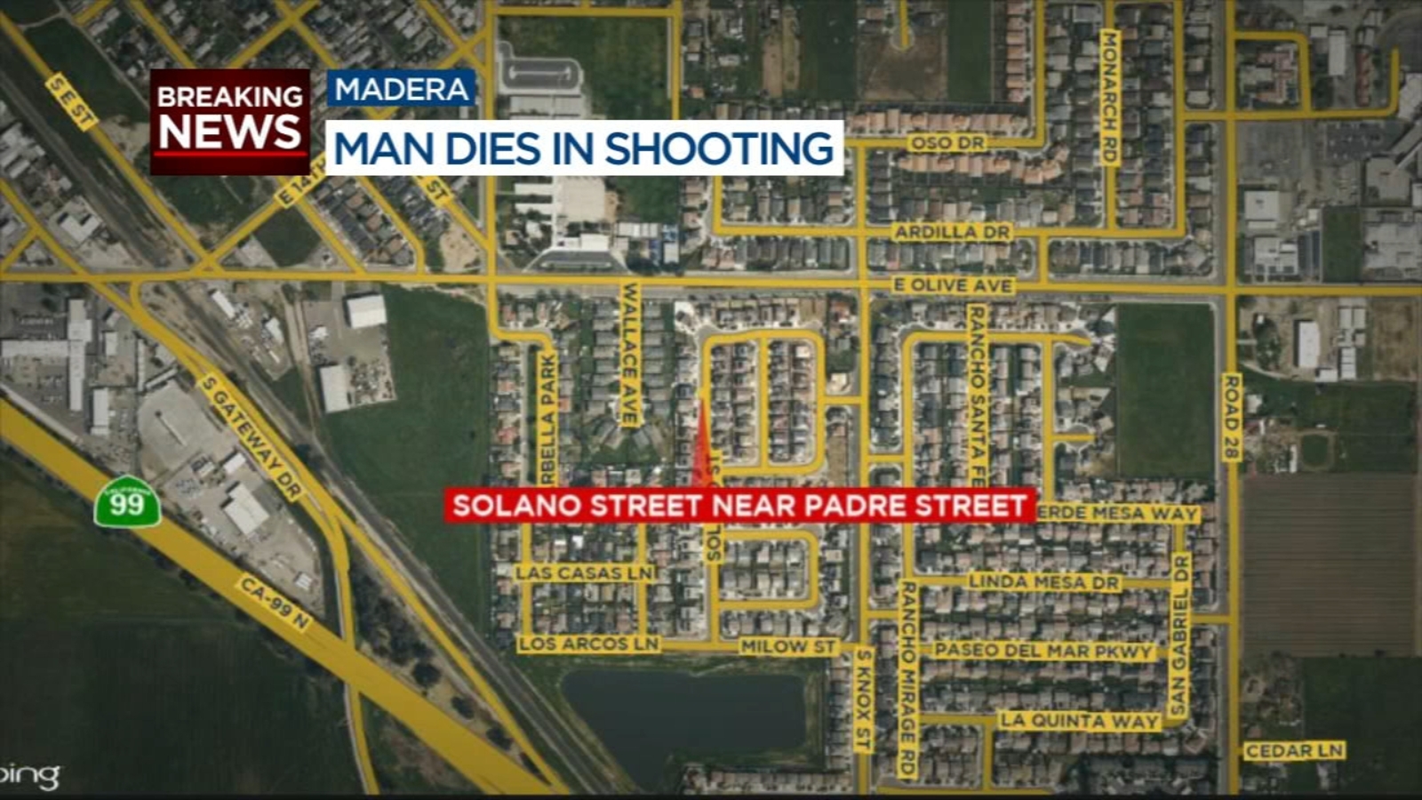 Teenager killed in possible gang-related shooting in Madera - ABC30 Fresno
