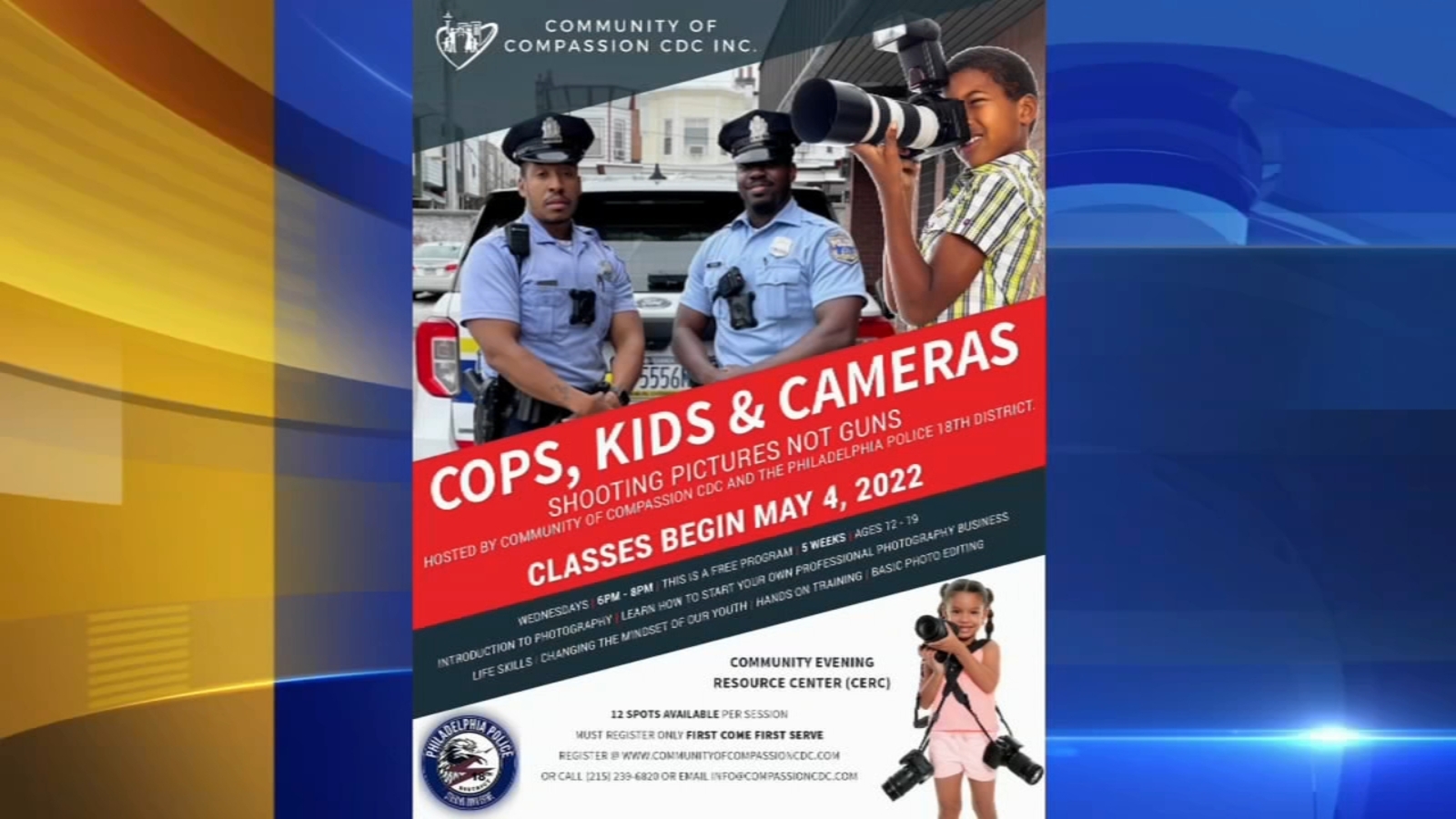 New city program arms kids with cameras to provide an outlet - 6abc ...