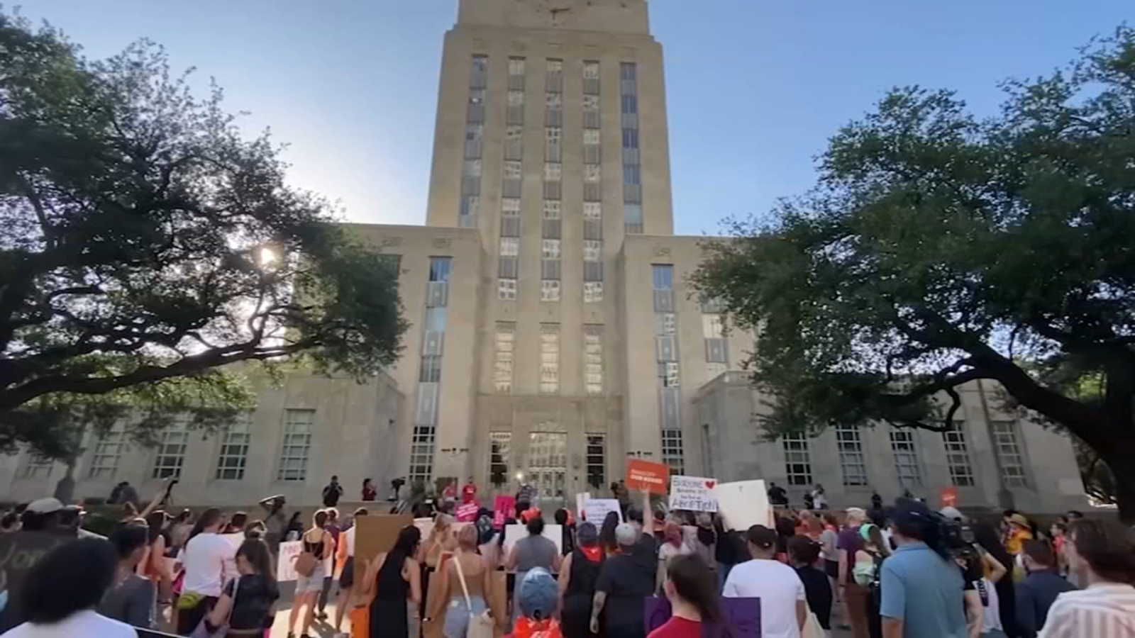 Texas Politics Project at the University of Texas shows more than 54% ...