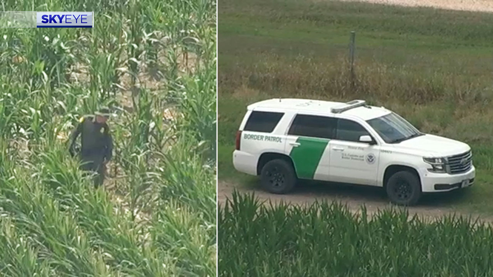 US Border Patrol respond to US 59 in Jackson County, Texas where truck ...