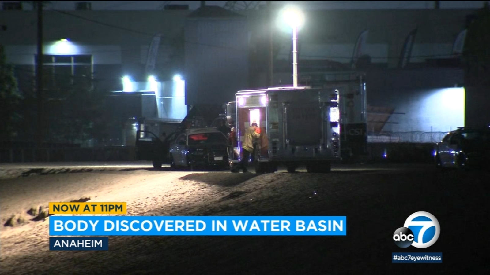 Anaheim police working to identify body found in water basin; homicide ...