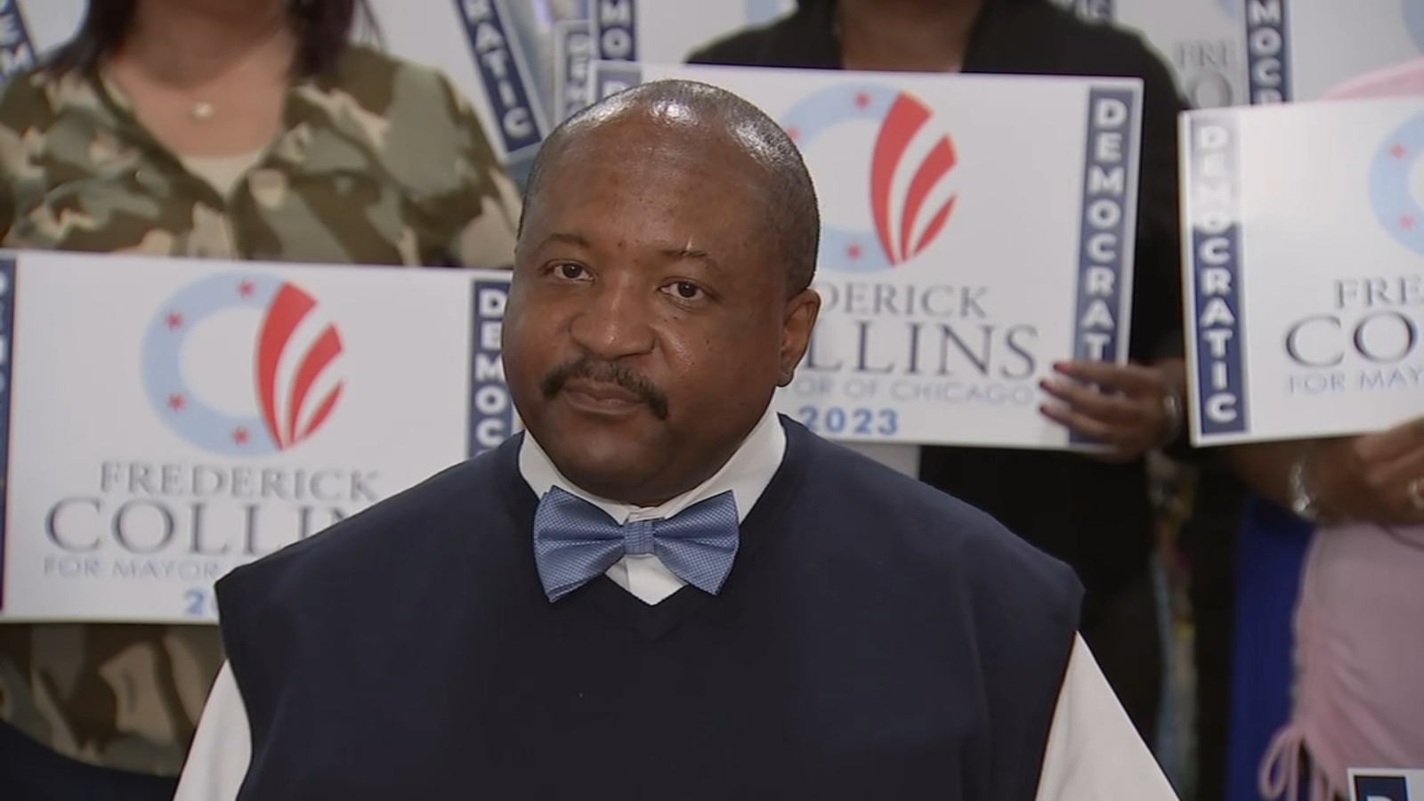 Chicago police Officer Frederick Collins to challenge Mayor Lightfoot ...