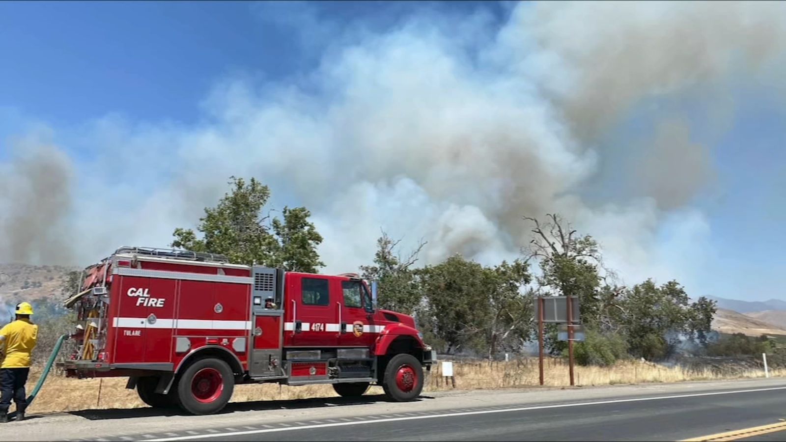 Fire burning near Tulare County RV resort fully contained - ABC30 Fresno