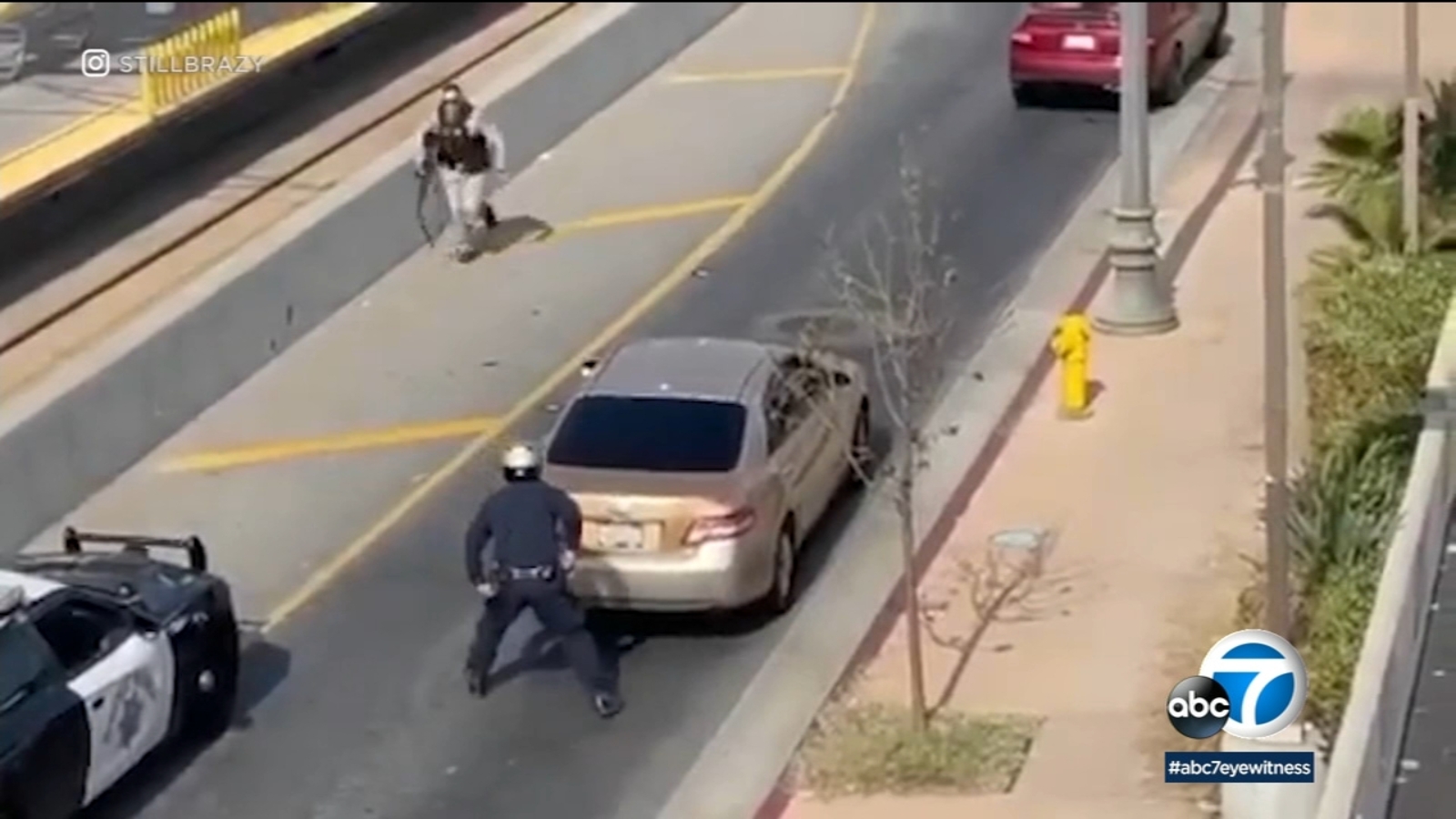 East LA shootout: 2nd suspect in custody after shootout with CHP ...