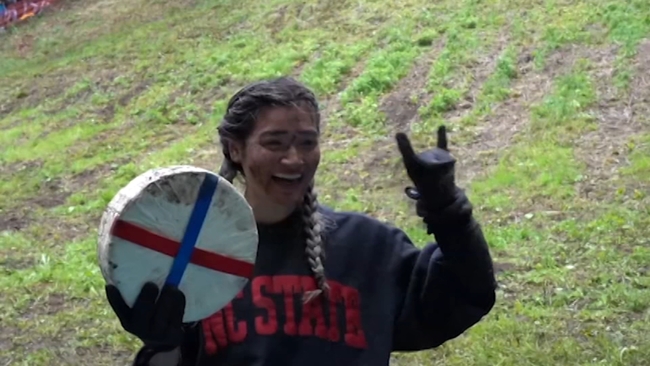 NC State alum tumbles into fame with cheese roll trophy - ABC11 Raleigh ...