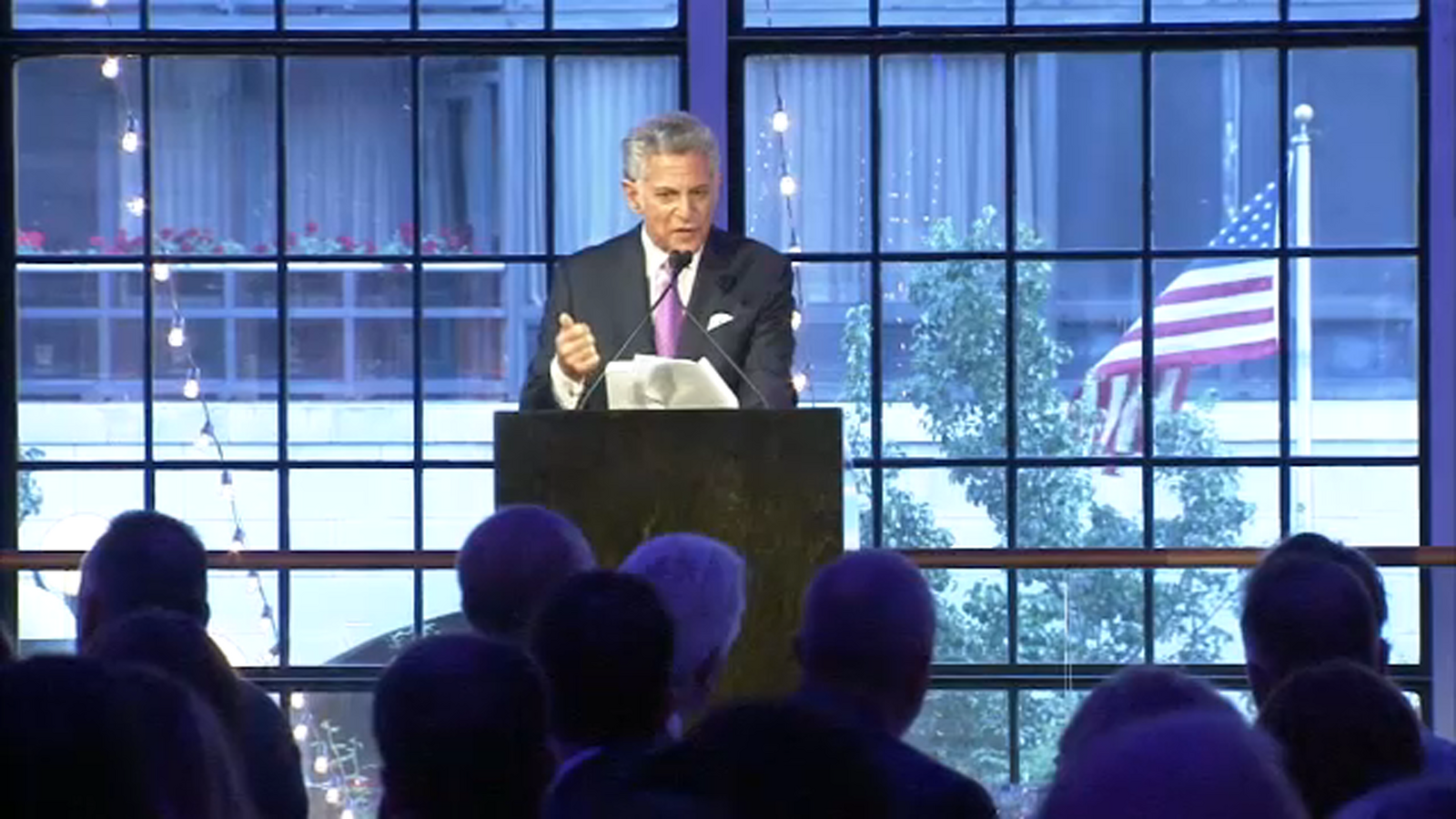 Bill Ritter emcees 'Wings Over Wall Street' Gala for ALS - ABC7 New York