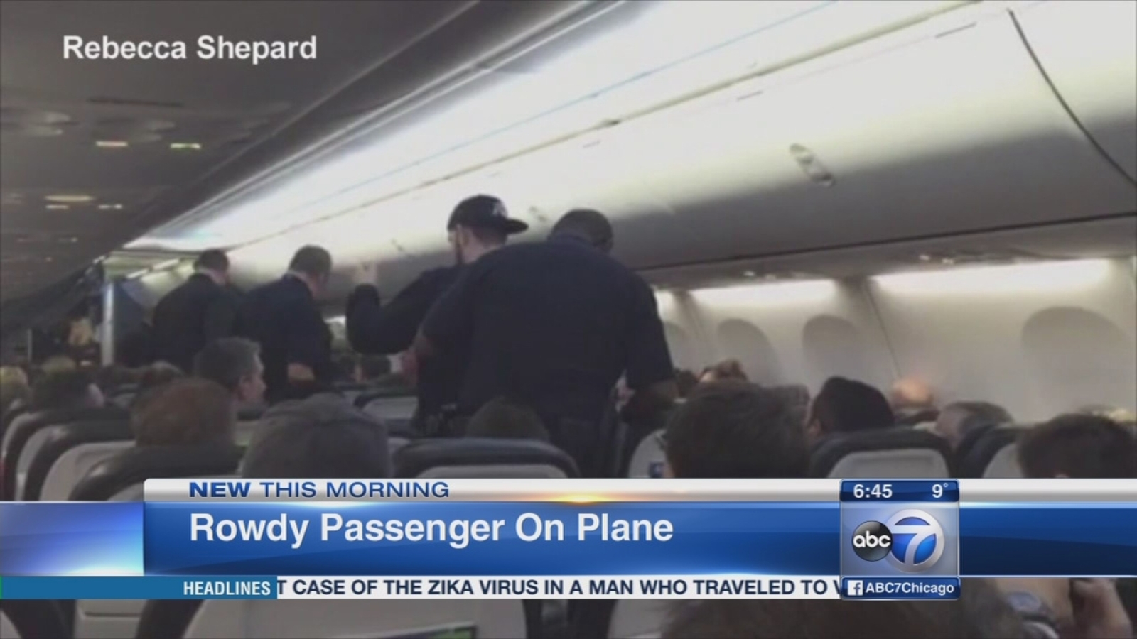 Flight diverted to Denver because of rowdy passenger - ABC7 Chicago Flight diverted to Denver because of rowdy passenger - ABC7 Chicago