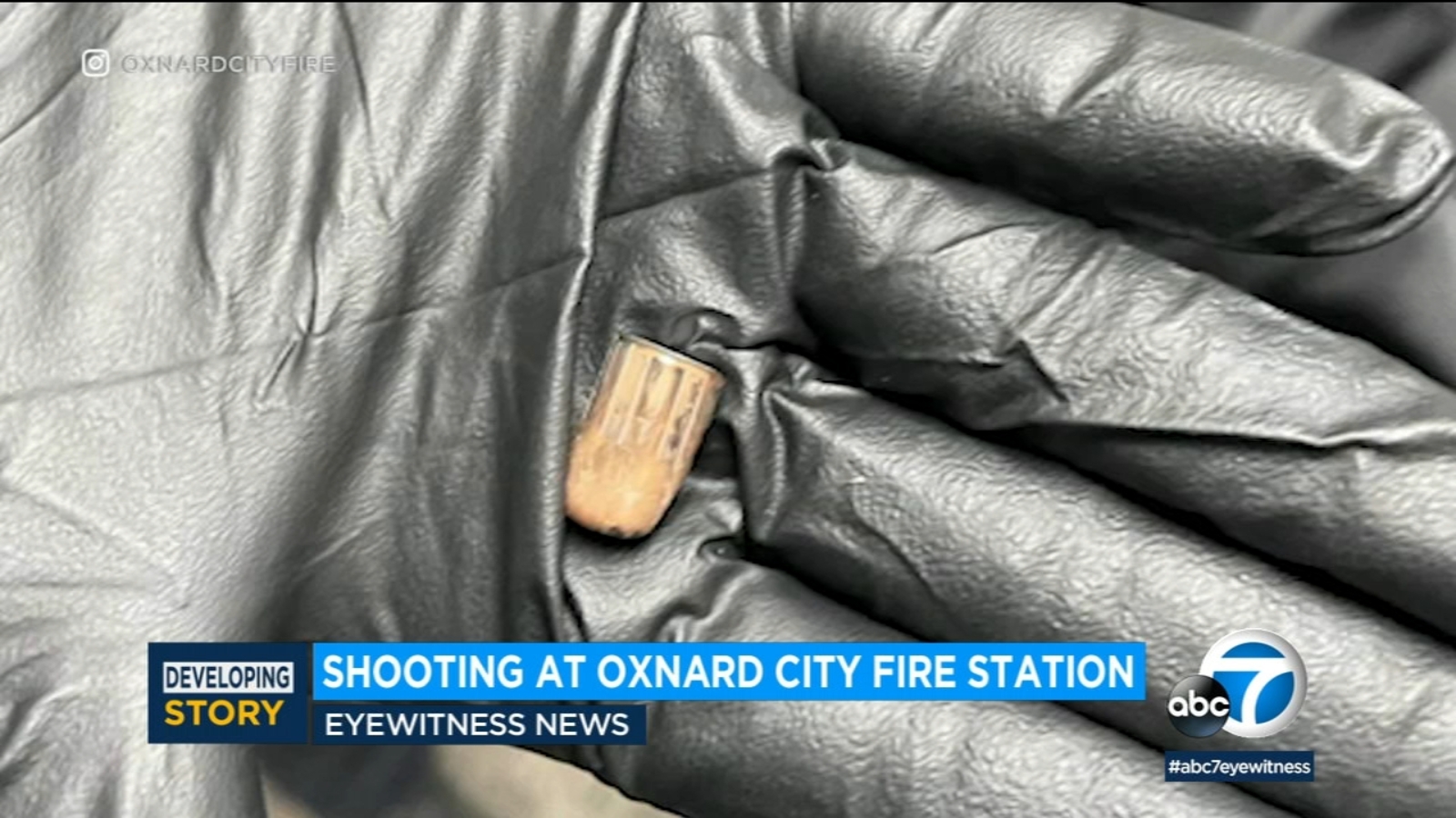 Oxnard firefighters woken up by bullets fired at station - ABC7 Los Angeles