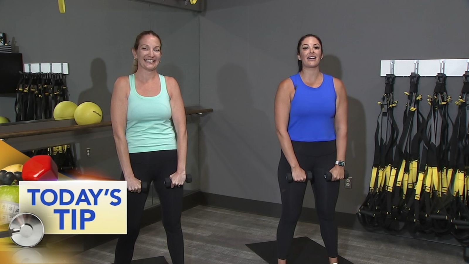 Frontal raise, squeeze and press - Today's Tip - 6abc Philadelphia