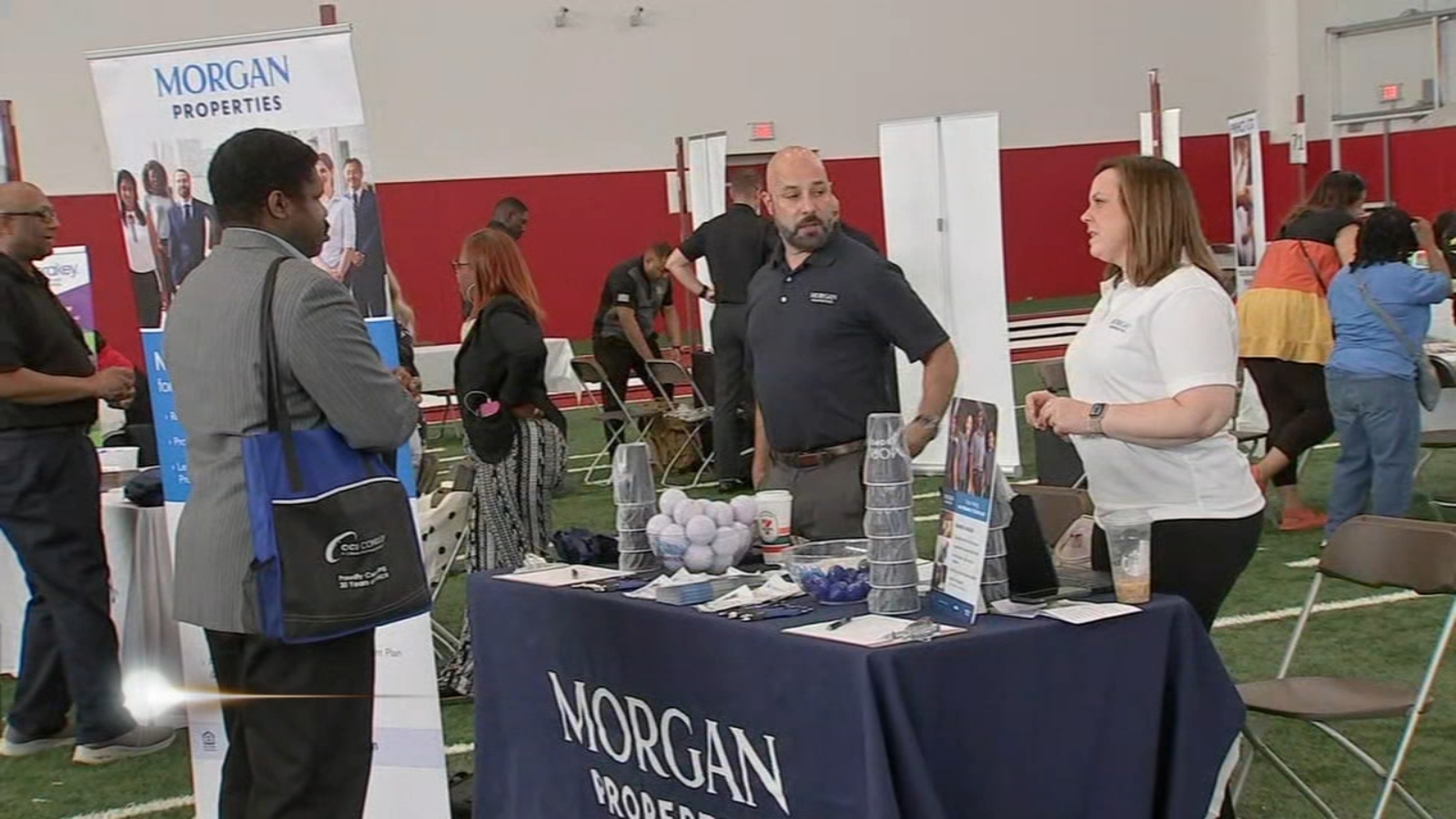 Hundreds turn out to job fair at Temple University campus in ...